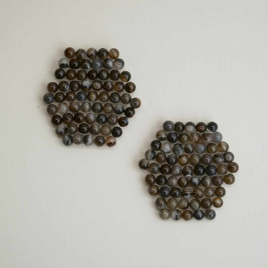 Natural Agate Stone Eye Patches For Express Care – CURE