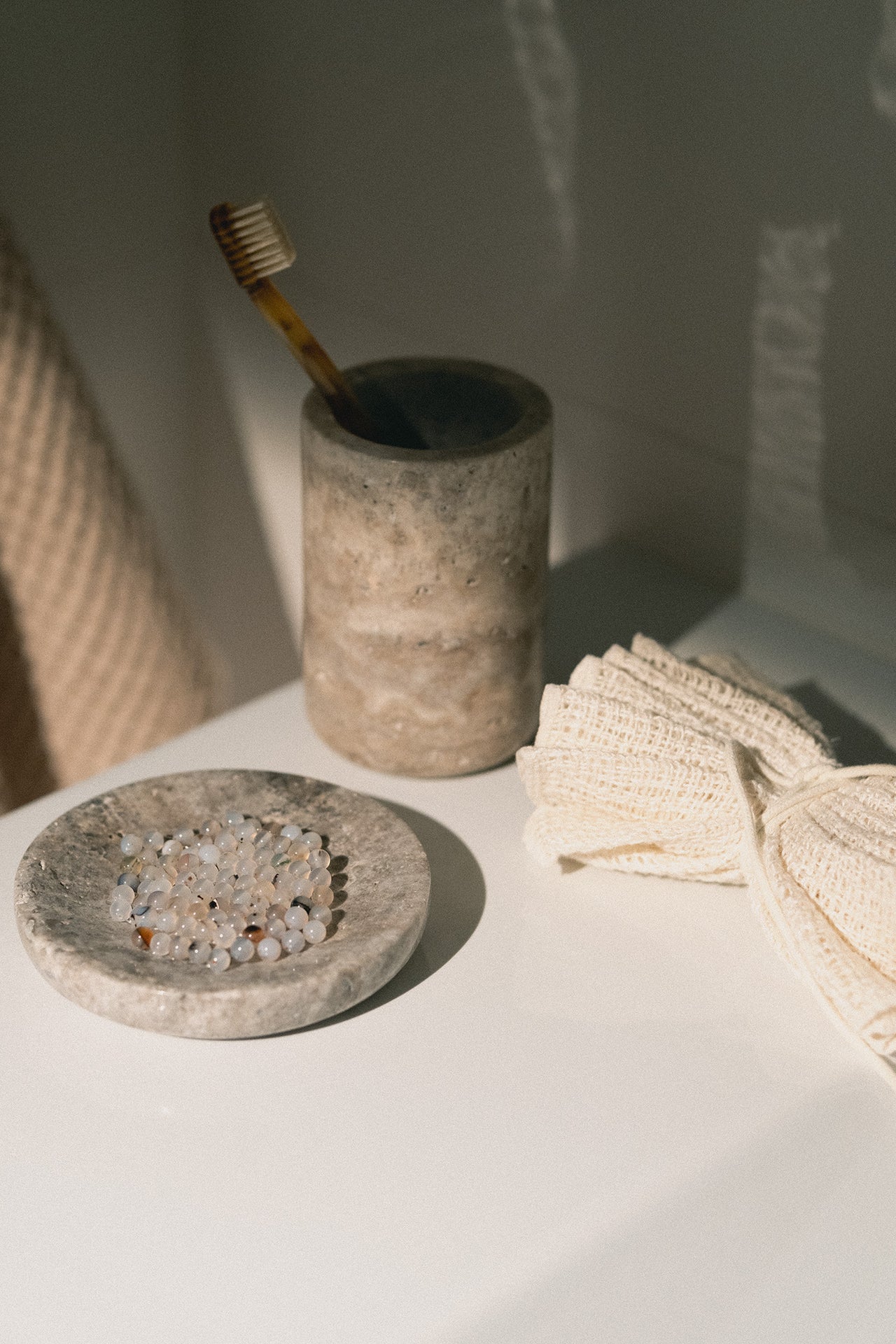 Natural Agate Stone Eye Patches For Express Care - CURE.