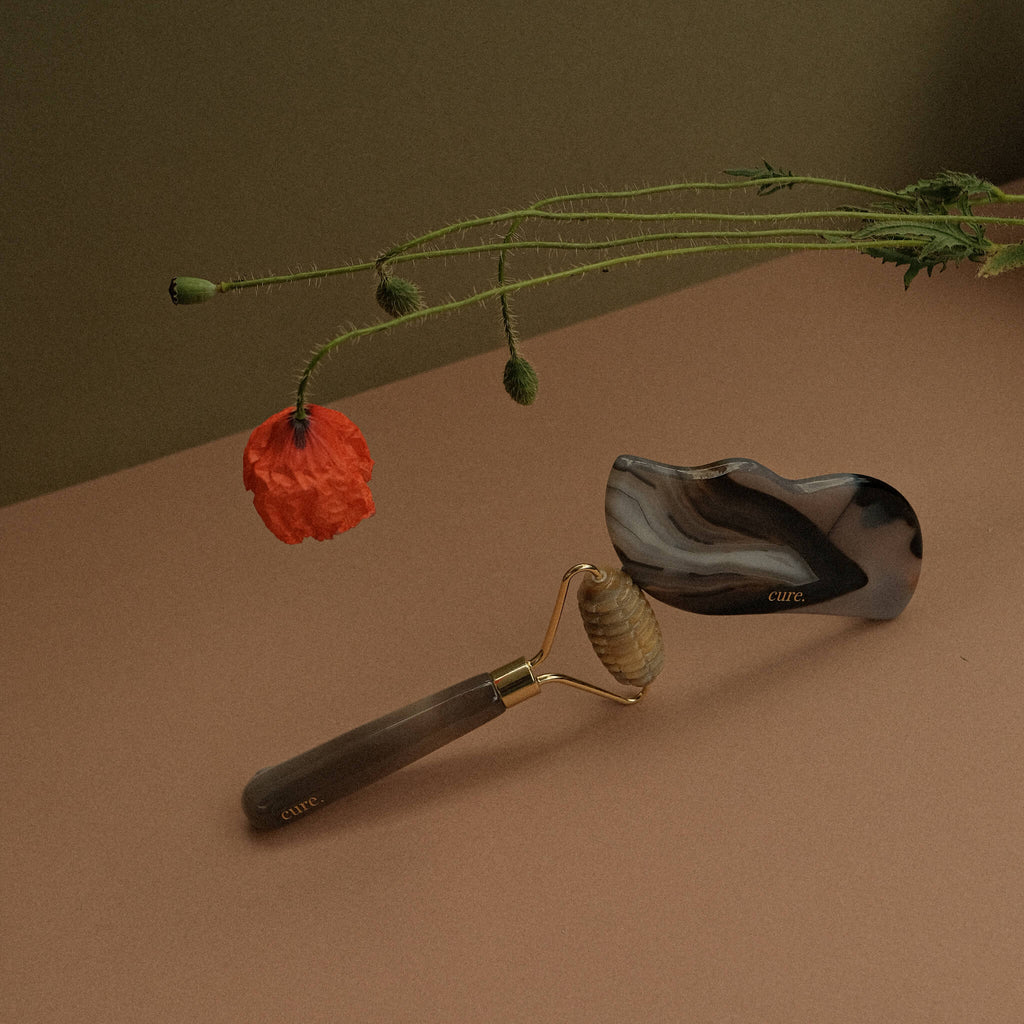 Natural Stone Agate Face Care Set - My Cure Store – CURE