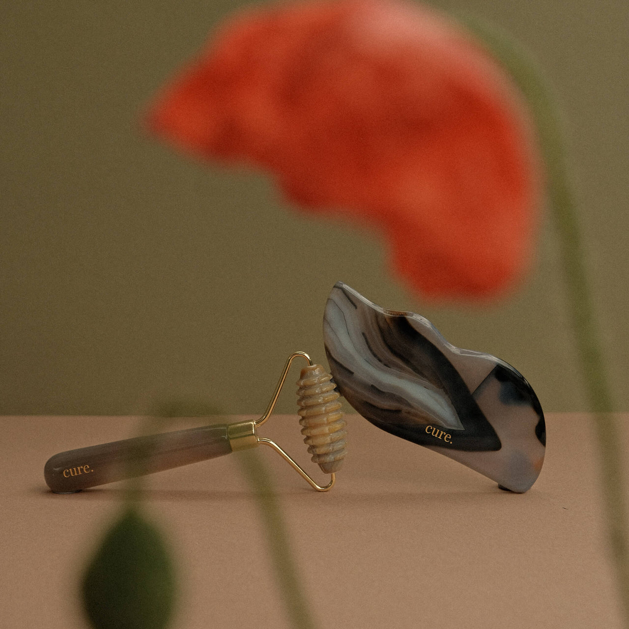 Natural Stone Agate Face Care Set - My Cure Store – CURE