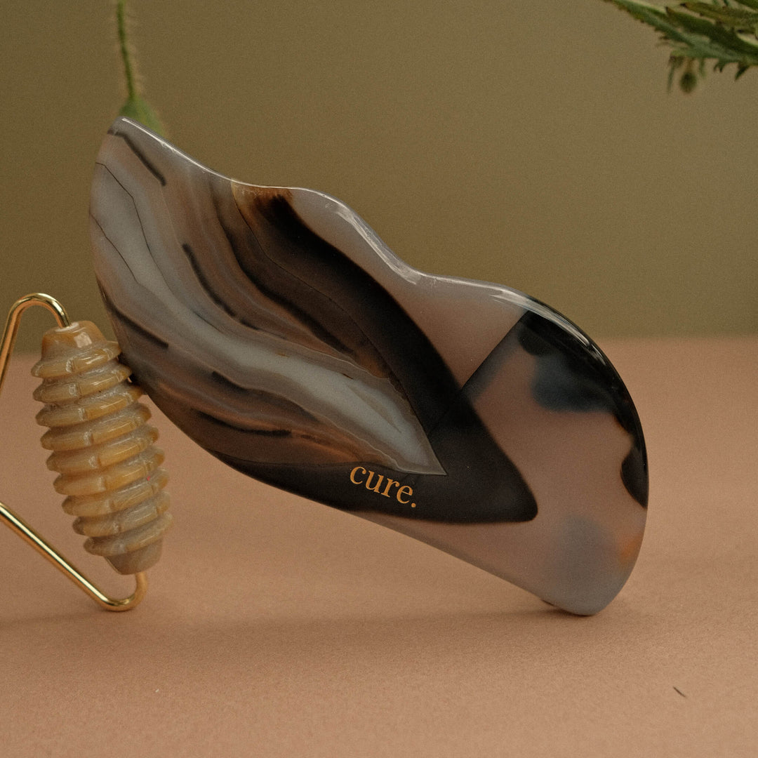 Natural Stone Agate Face Care Set - My Cure Store – CURE