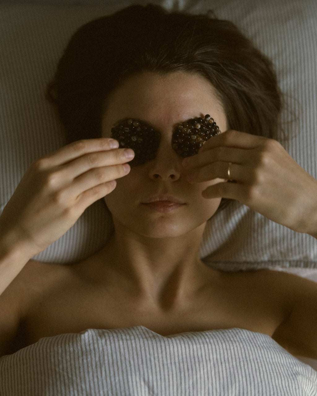 Natural Agate Stone Eye Patches For Express Care – CURE