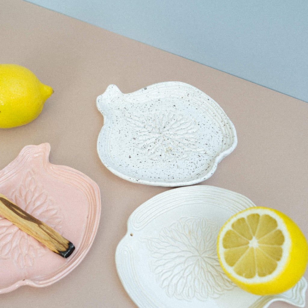 Pink Handmade Ceramic Incense Plate - My Cure Store – CURE